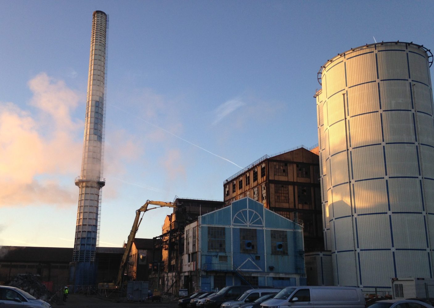 Franck Fer Déconstruction reprend son chantier chez TEREOS Nantes